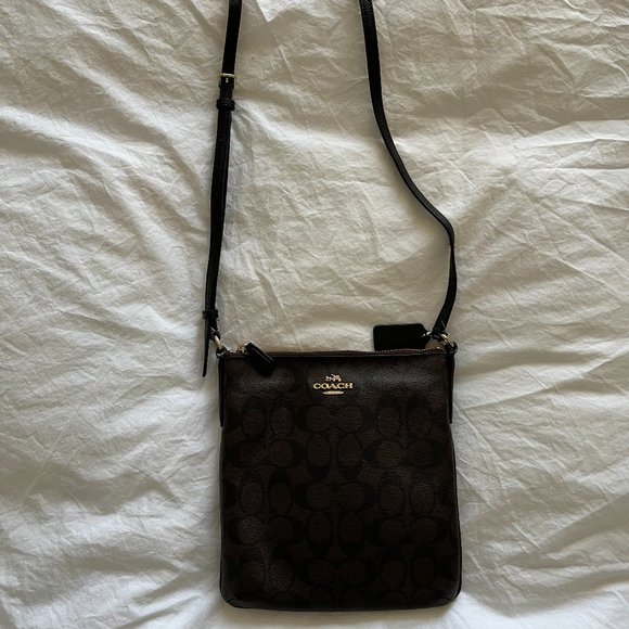 Coach | Bags | Coach Mini Rowan File Bag In Signature Canvas | Poshmark